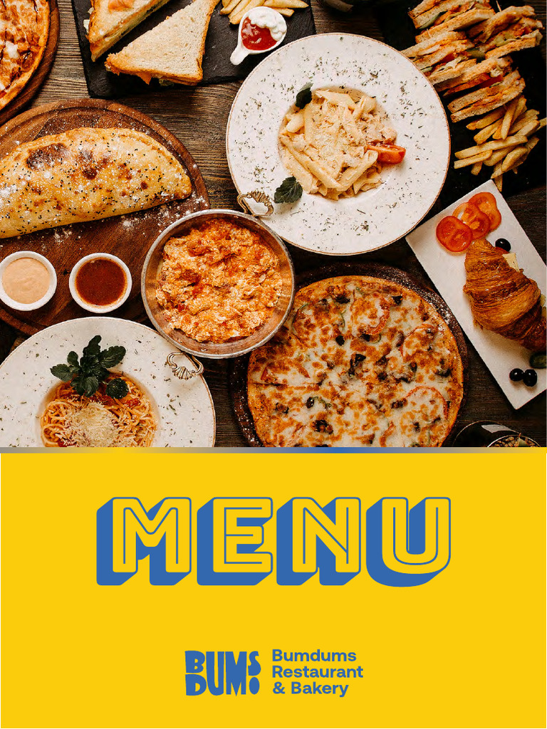 Bumdums Menu 2024 Digital | PDF | Hamburgers | Cooking