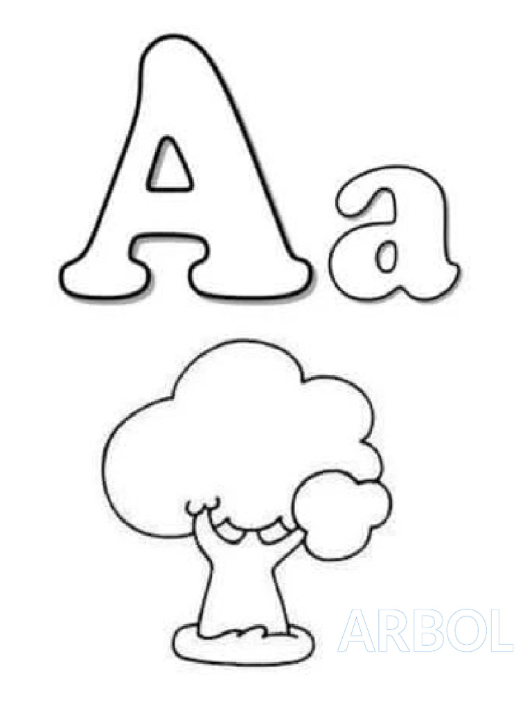 A e I o U Colorear | PDF