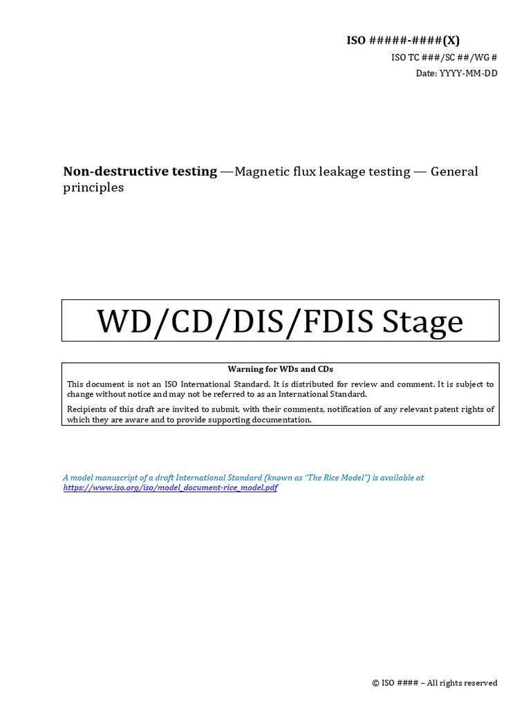 Magnetic Flux Leakage Testing Guide | PDF | Magnetometer ...