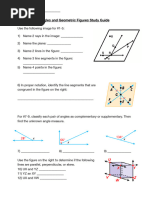 Angle Relationships Worksheet | PDF