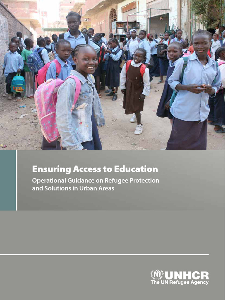 Ensuring Access To Education | PDF | Refugee | United Nations High ...