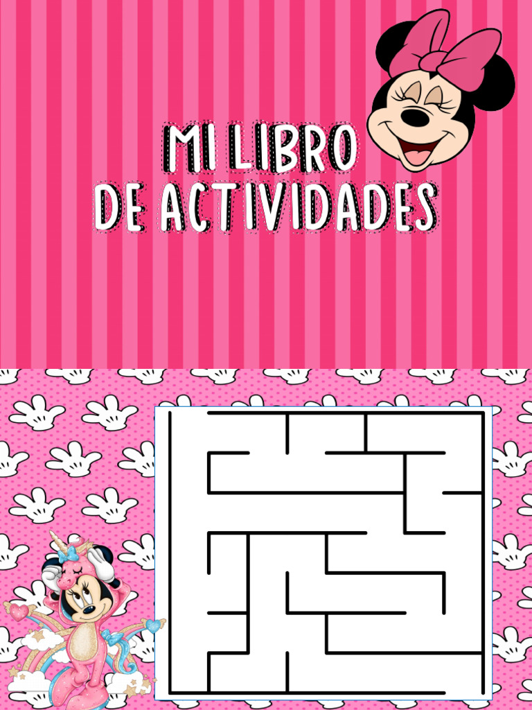 Mi Libro de Actividades Minnie | PDF