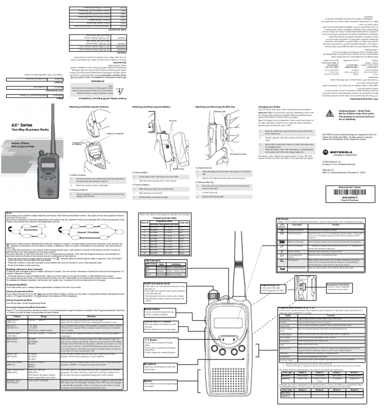 User Manual 36561 | PDF | Radio | Electrical Engineering