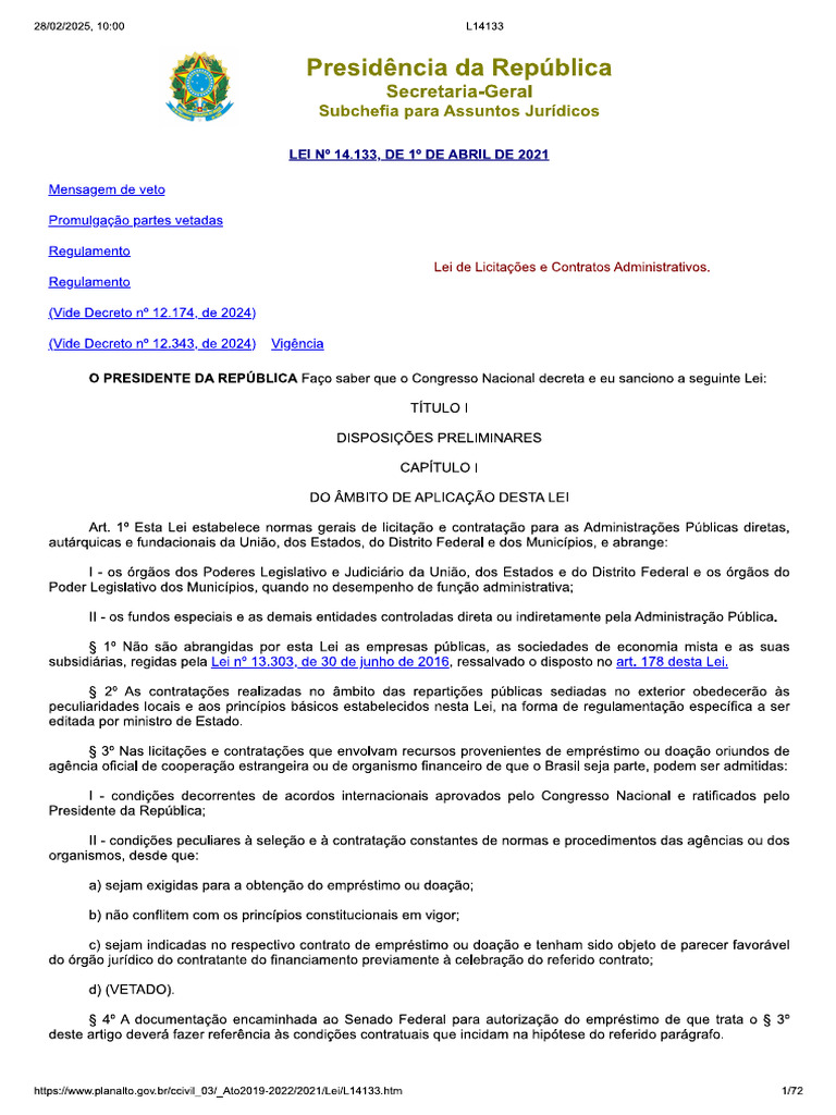 Lei 14133.21 | PDF