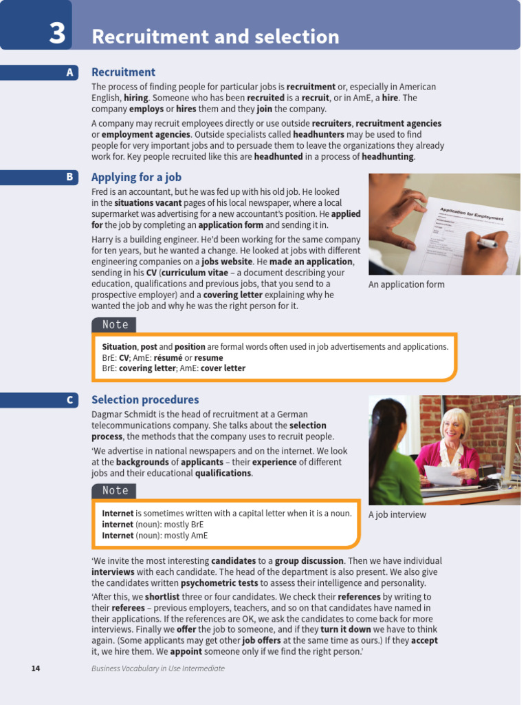Recruitment and Selection | PDF | Recruitment | Résumé