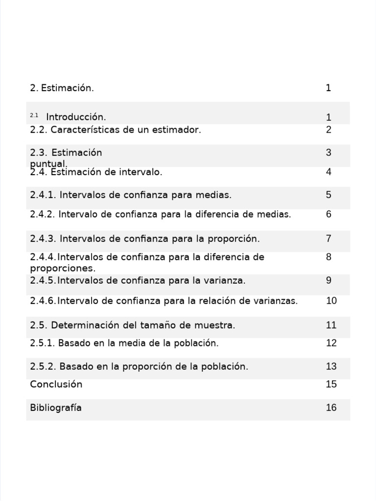 PDF Unidad 2 Estadistica Inferencial 0012 | PDF | Estimador ...