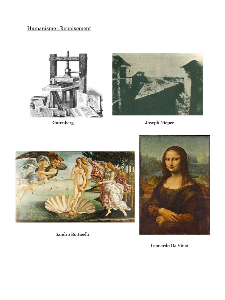 Humanisme i Renaixement | PDF