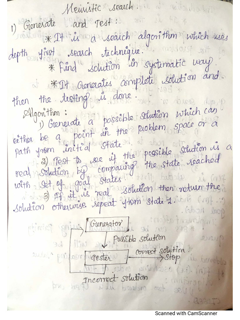 Informed Search (Heuristic Search) | PDF