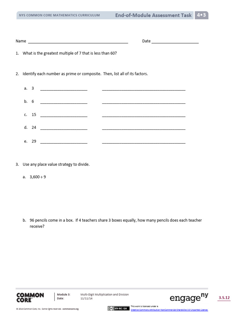 math-g4-m3-end-of-module-assessment (1) | PDF | Division (Mathematics) | Numbers