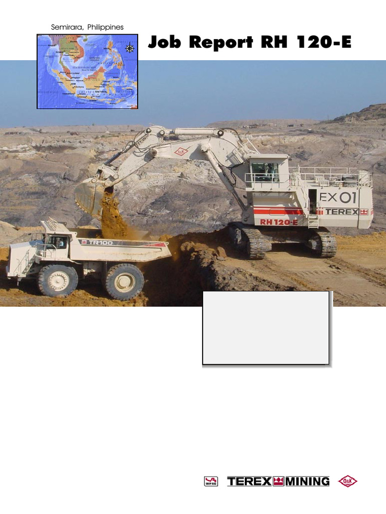 Jobreport RH120E Semirara-En | PDF | Construction Equipment