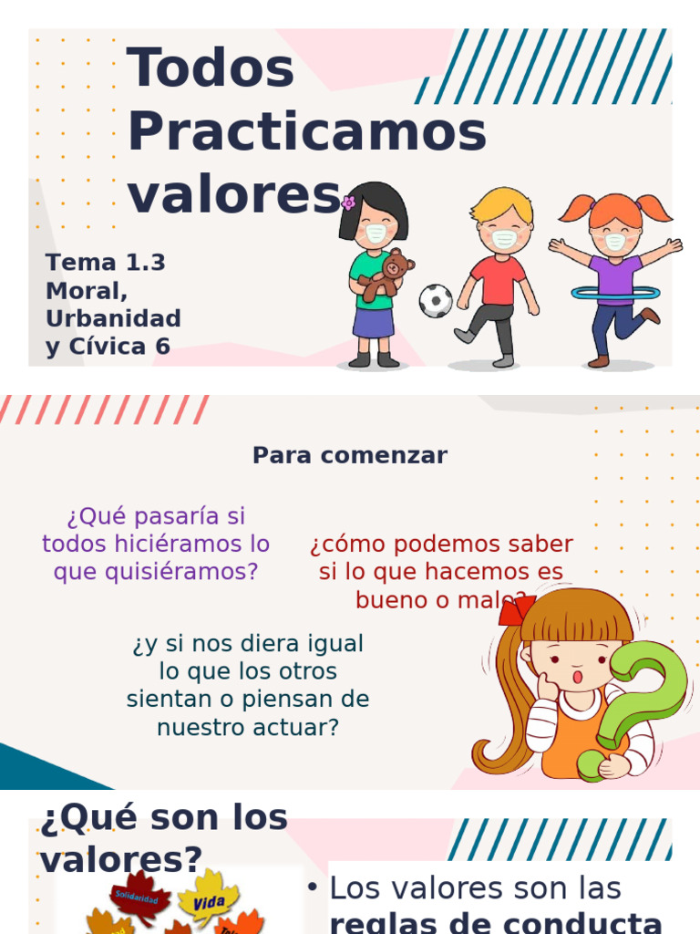 PRACTIQUEMOS VALORES | PDF