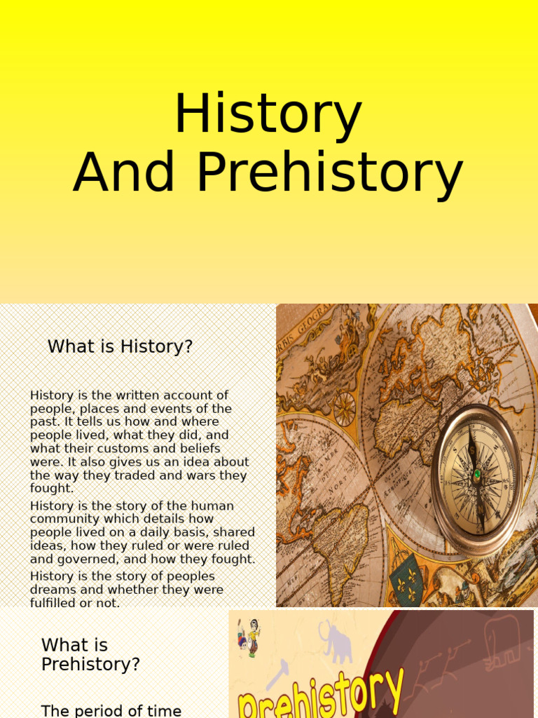 Prehistory and History | PDF | Common Era | Anno Domini