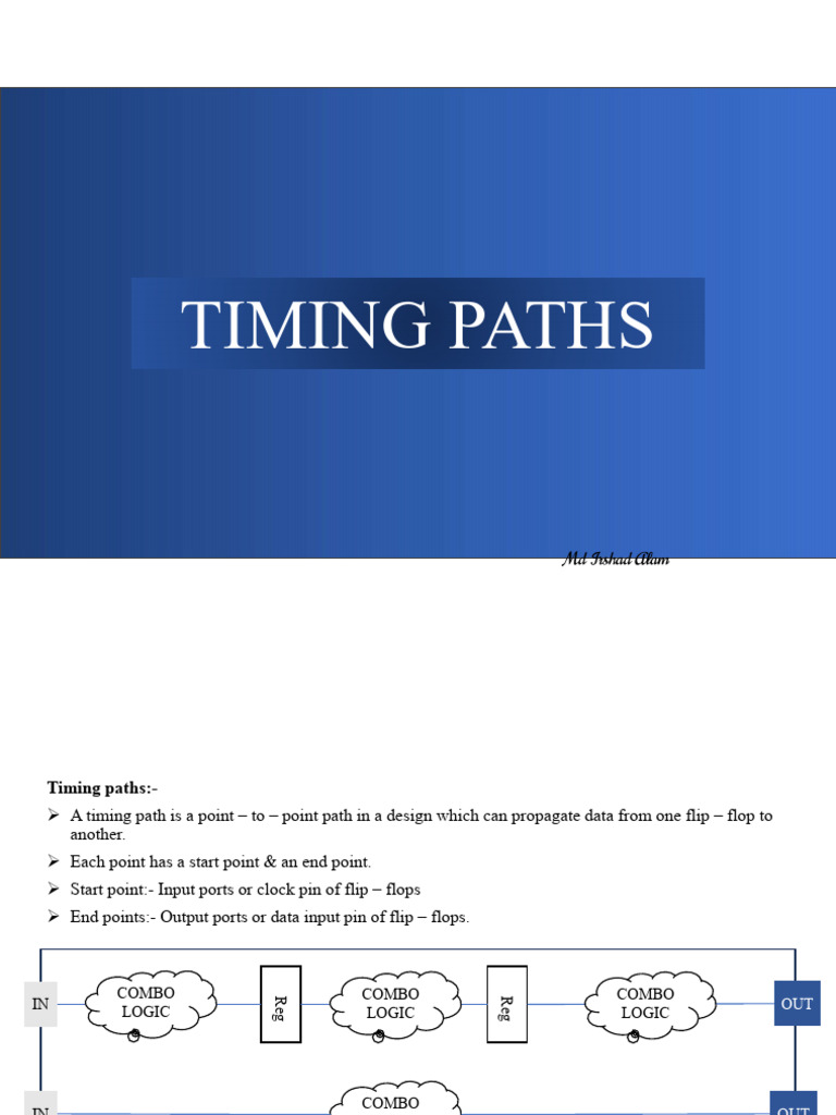 Timing Path in Sta 1743420387 | PDF | Electronic Circuits | Digital ...