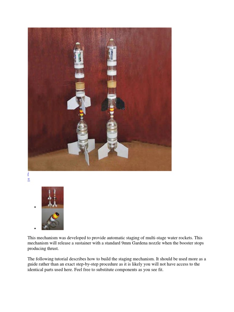 Multi Stage Mechanism | PDF | Multistage Rocket | Electrical Connector