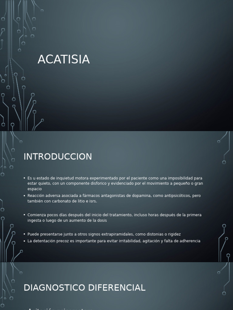 ACATISIA | PDF