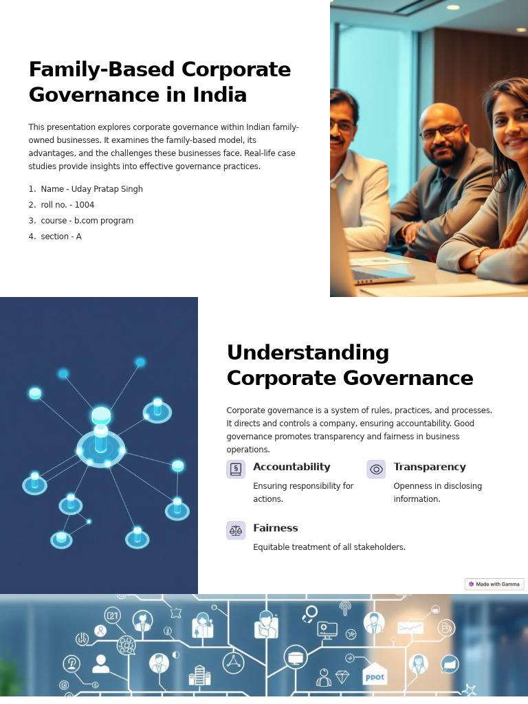 Family Based Corporate Governance in India | PDF | Governance | Business