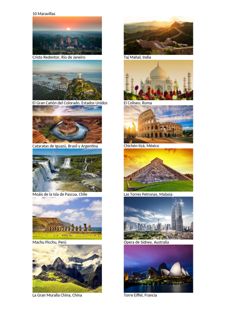 10 Maravillas | PDF