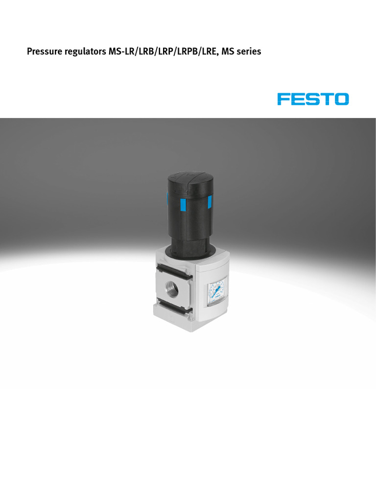 Regulador - Festo | PDF | Valve | Filtration