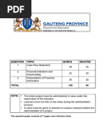 GR 12 Accounting Ratio Summary. Financial Indicator Formula Sheet ...