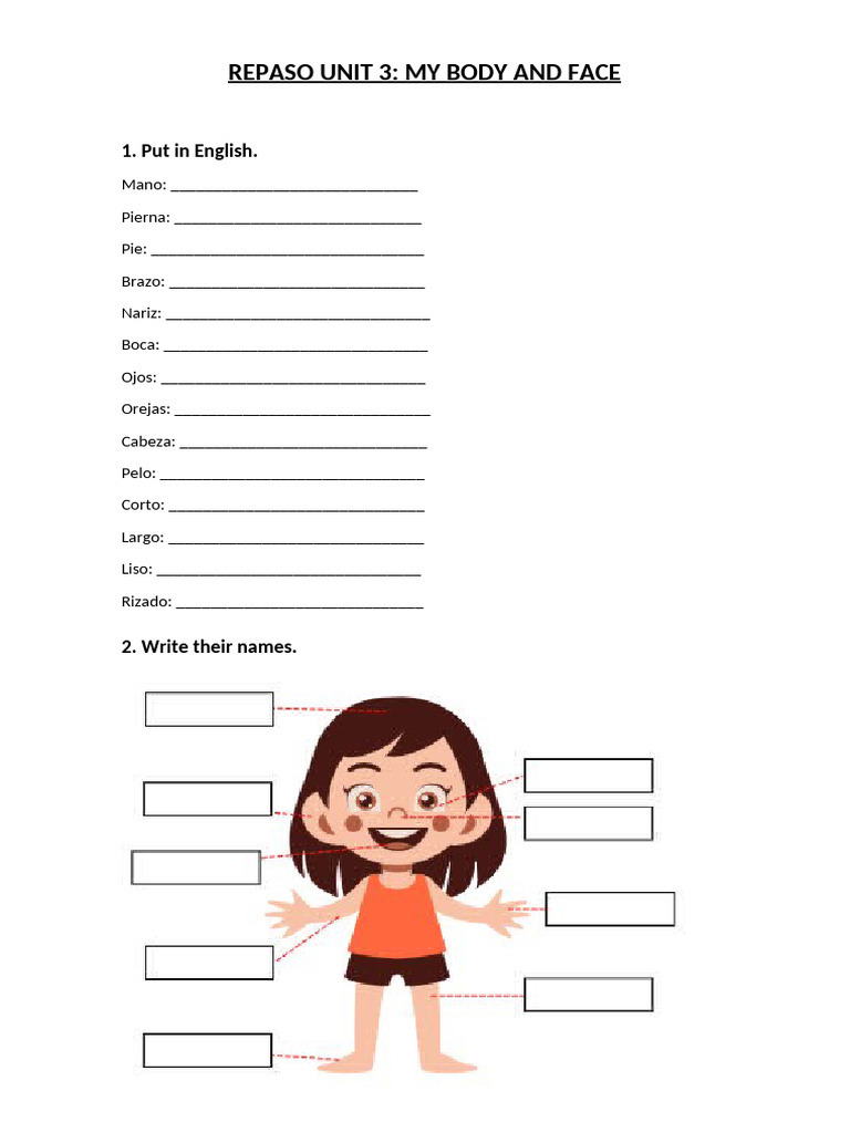 REPASO UNIT 3 Open Up | PDF