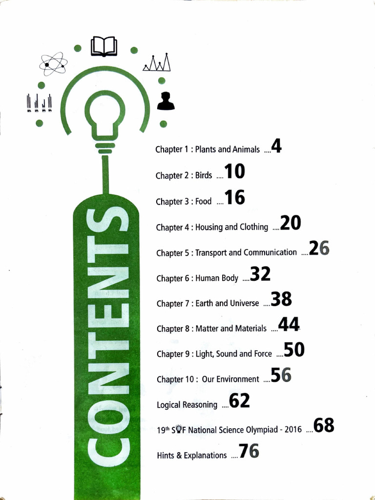 Science Grade3 Olympiad Pdf