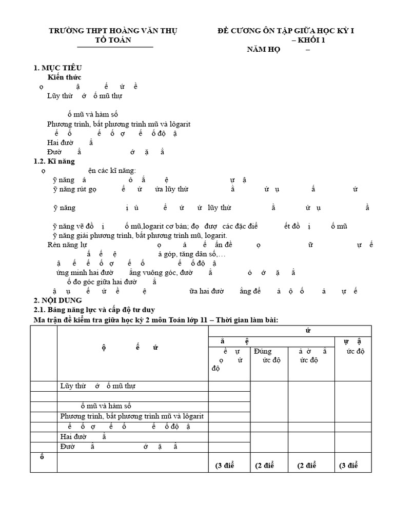 de-cuong-giua-hoc-ky-2-toan-11-nam-2024-2025-truong-thpt-hoang-van-thu-ha-noi | PDF