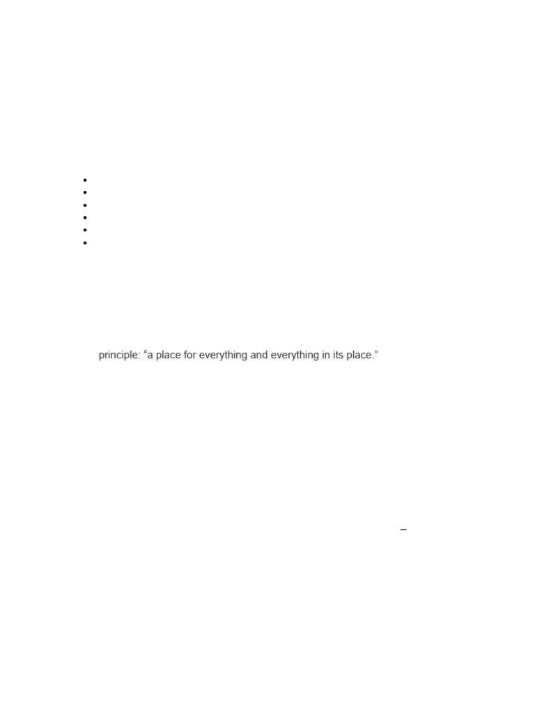 5S Method for Effective Housekeeping | PDF