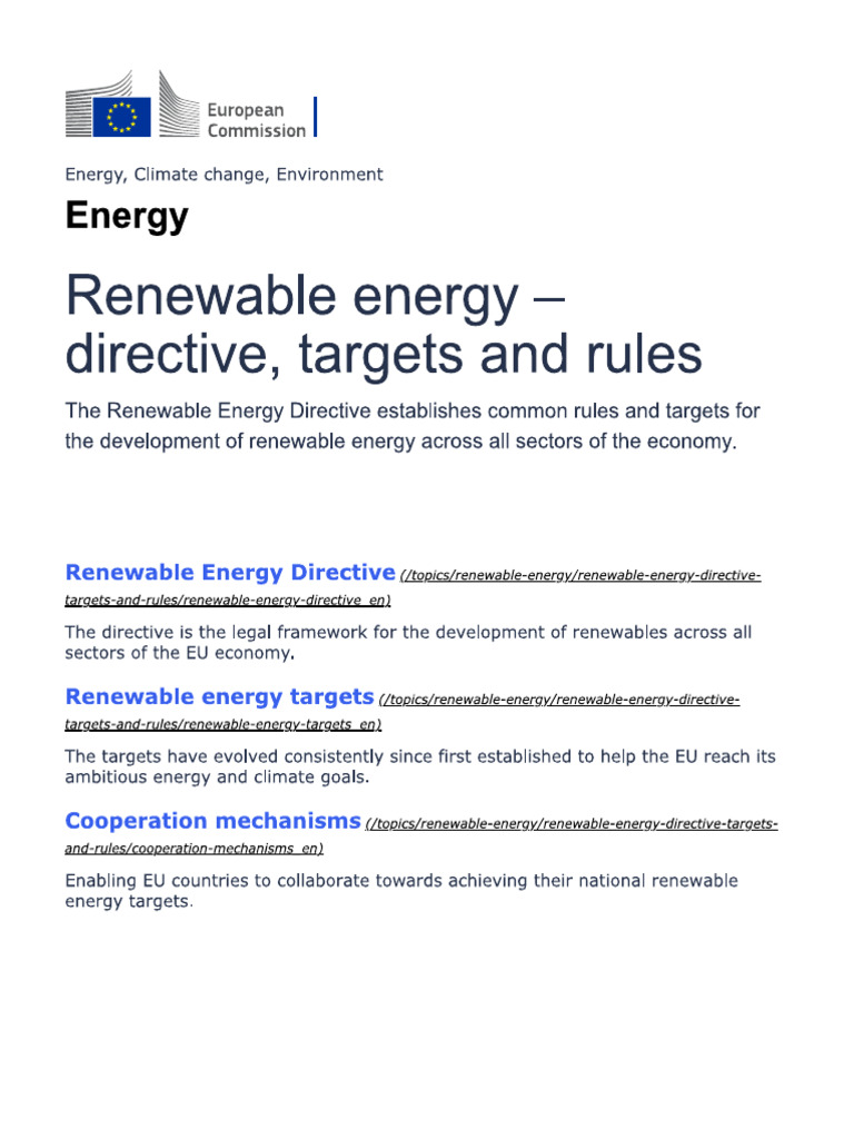 Direc Renew Energy Leaflet | PDF
