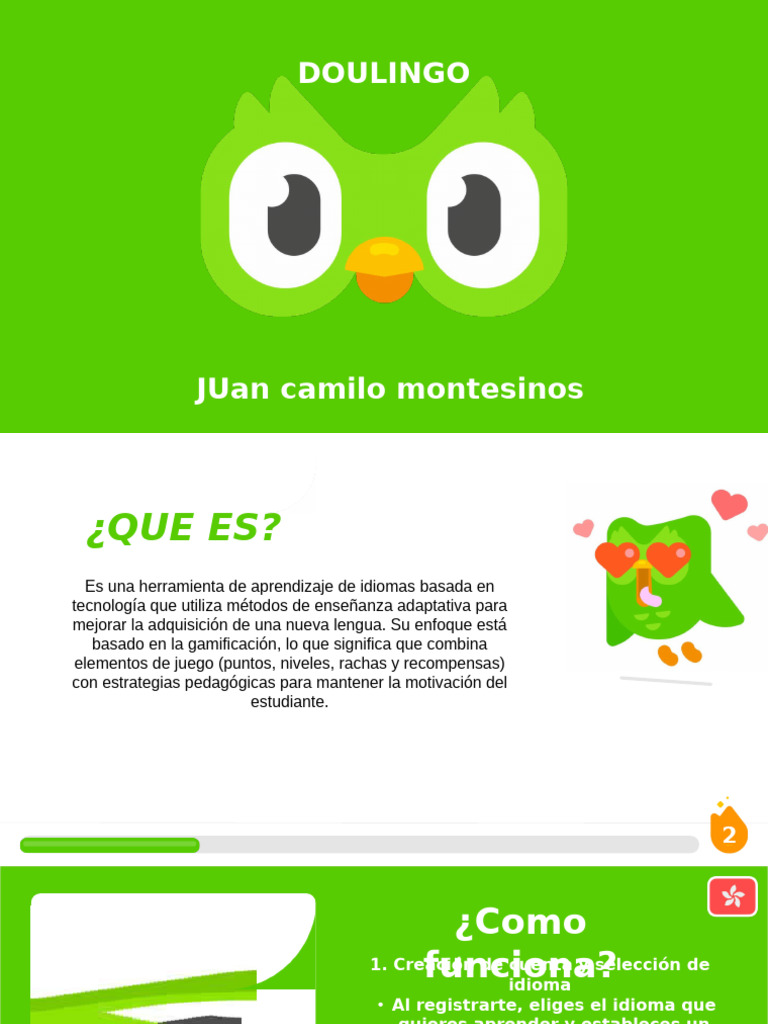 Duolingo: Aprendizaje de Idiomas Gamificado | PDF | Aprendizaje ...