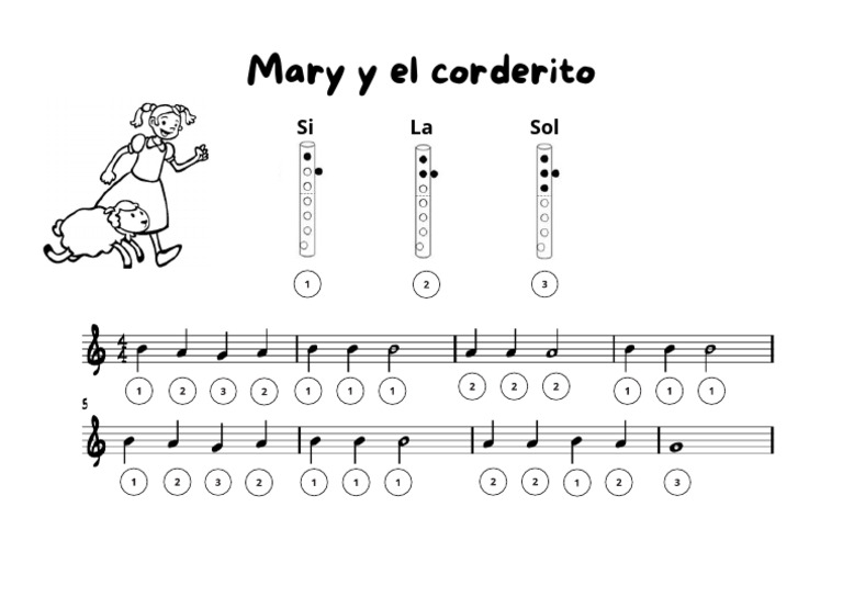 Mary y El Corderito | PDF