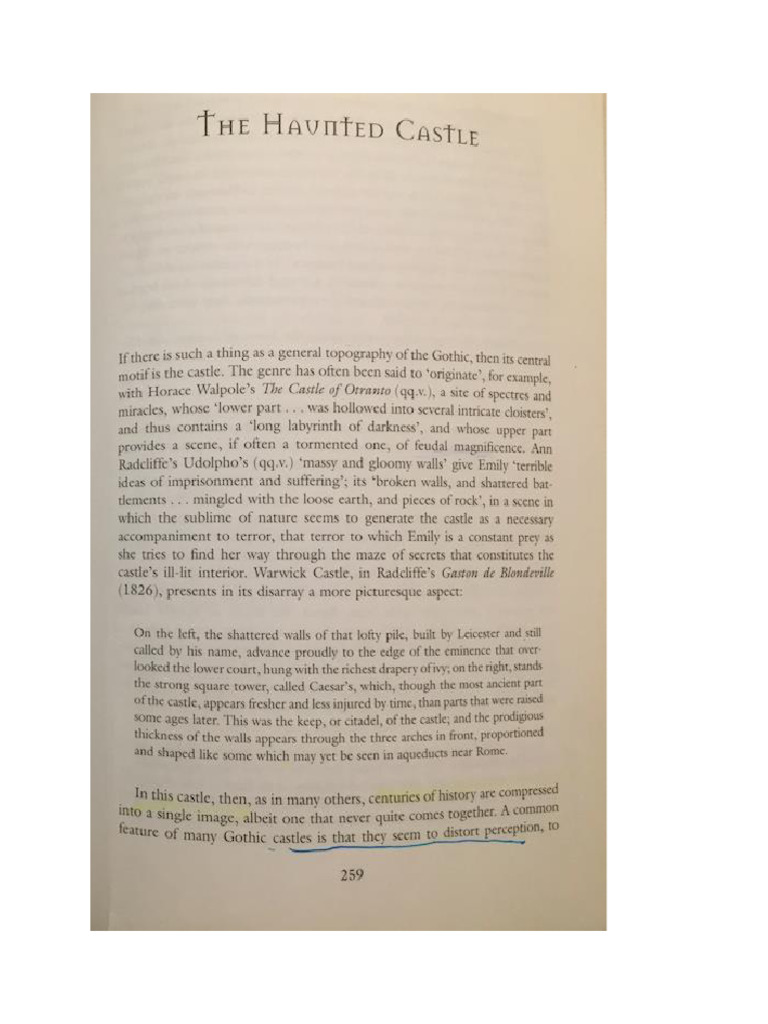 The Haunted Castle | PDF