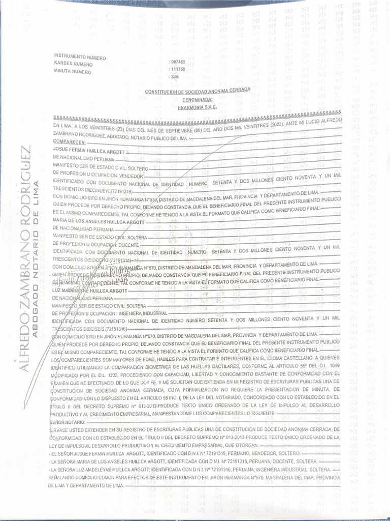 Abogado Notario | PDF