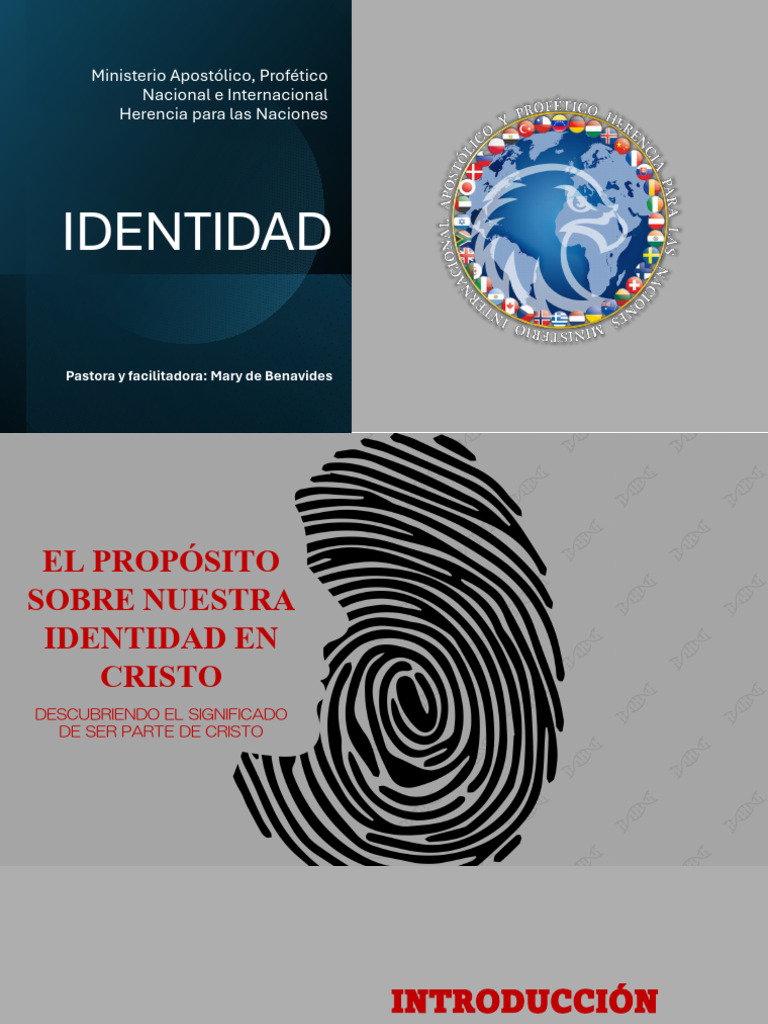 Identidad en Cristo: Propósito y Transformación | PDF | Cristo (título ...