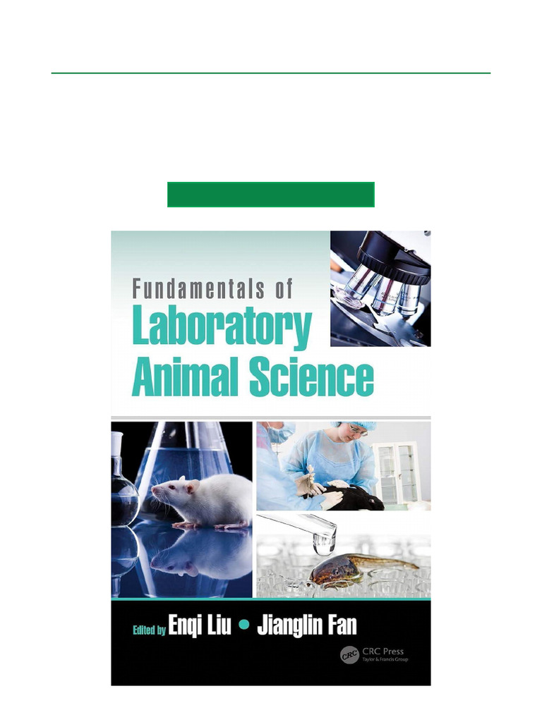Laboratory Animal Science Fundamentals | PDF | Animal Testing | Model ...