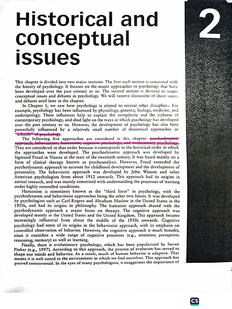 Historical and Conceptual Issues | PDF