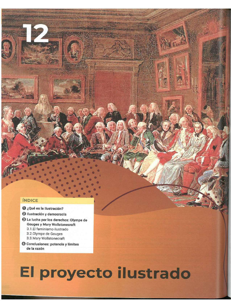 El Proyecto Ilustrado. Olympe de Gouges. Mary Wollstonecraft. | PDF