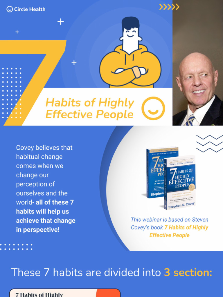 7 Habits of Highly Effective People | PDF