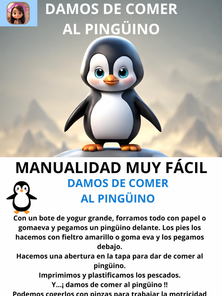 Damos de Comer Al Pingüino | PDF