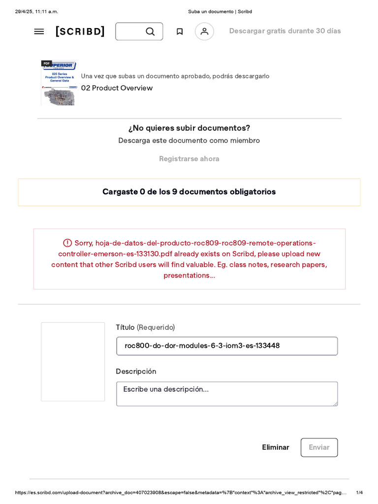 Suba Un Documento - Scribd | PDF | Scribd