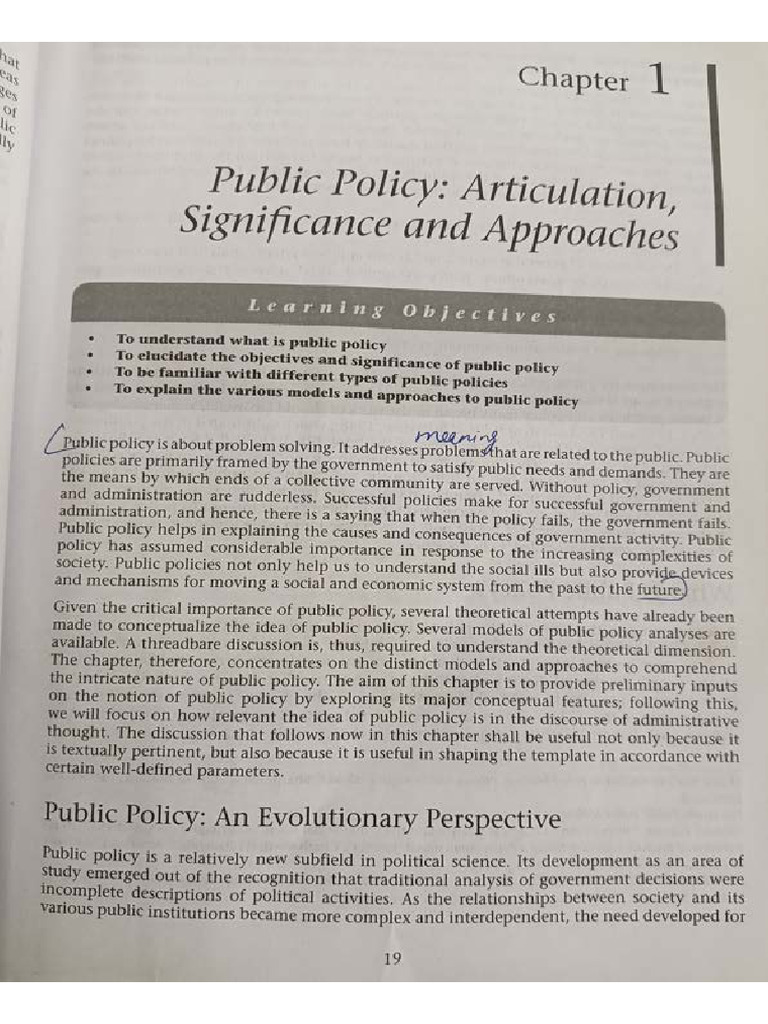 Public Policy Compressed Pdf
