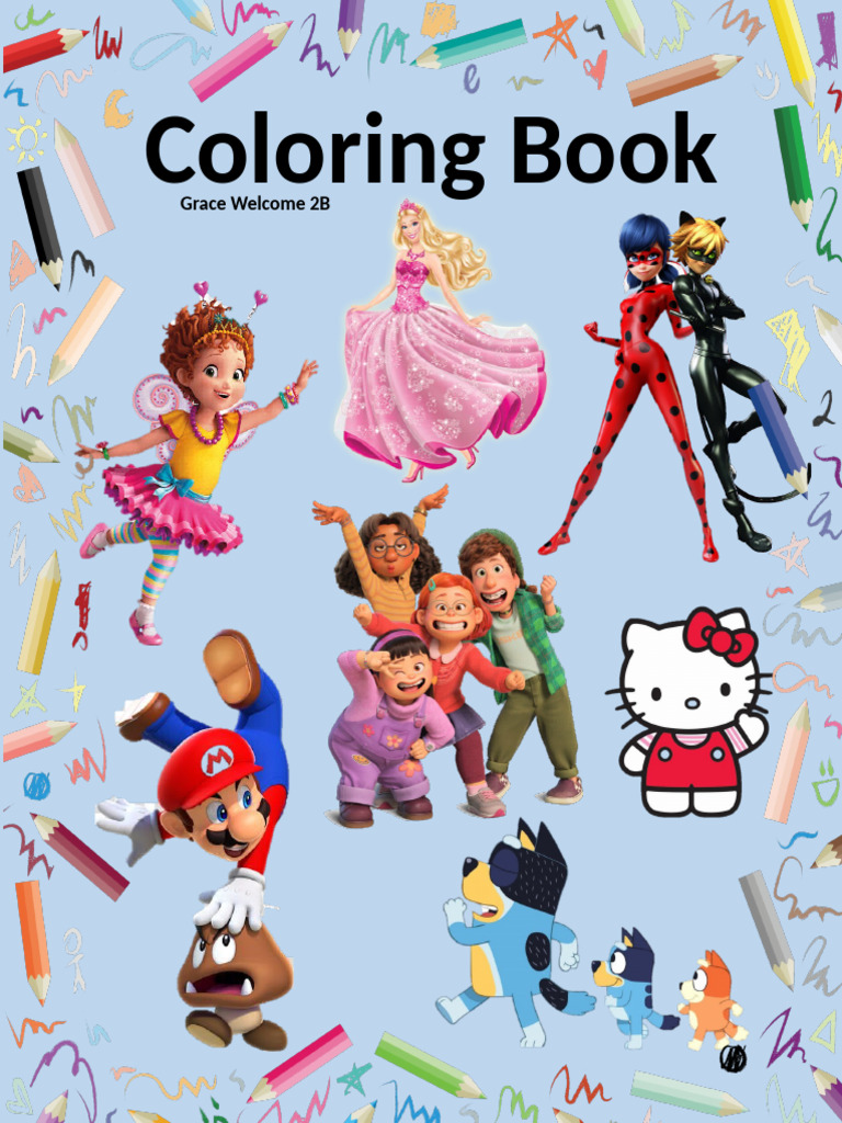 Coloring Book Cover | PDF