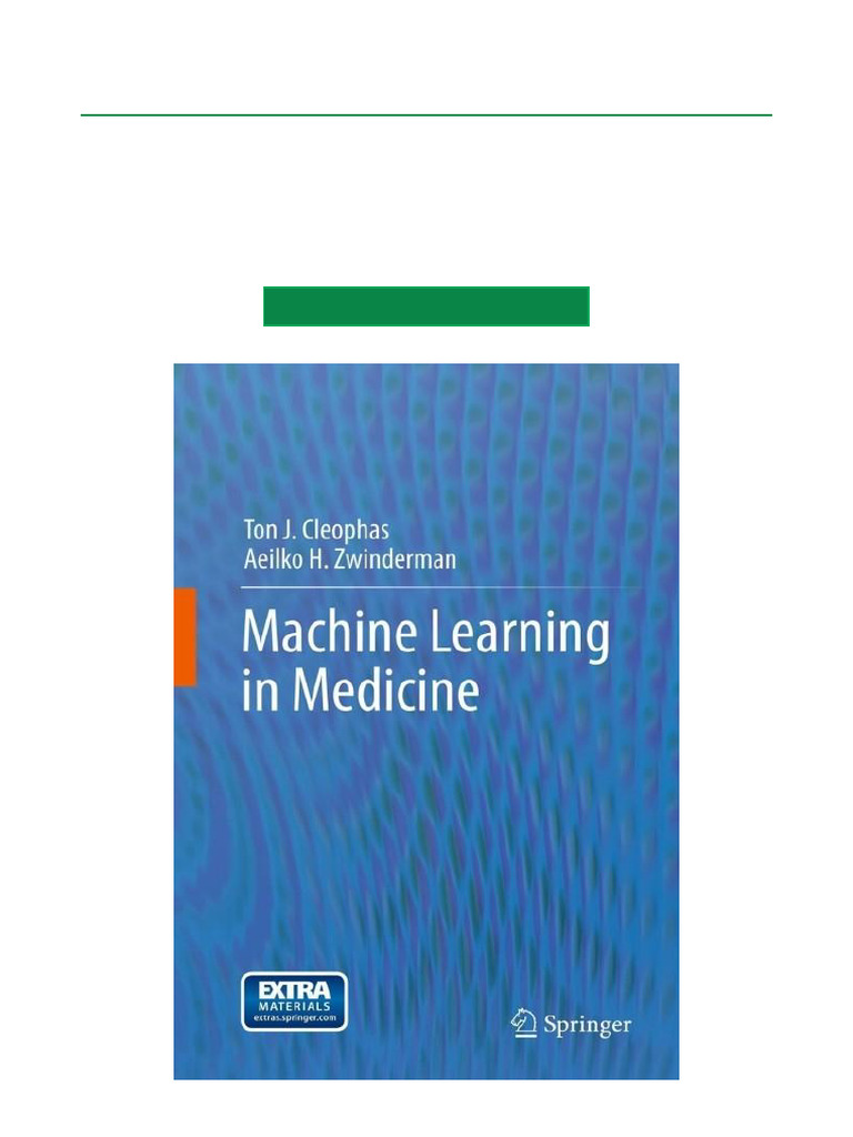 Machine Learning in Medicine Full PDF Download | PDF | Factor Analysis | Multicollinearity