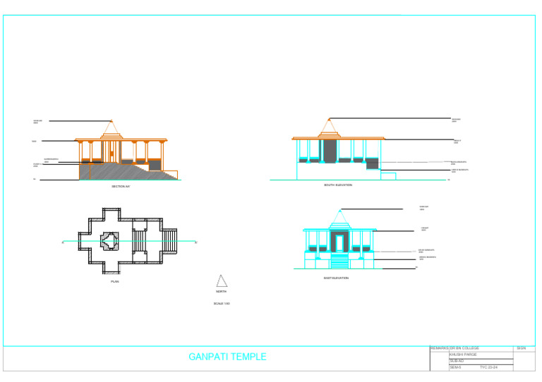 Temple Plan Final | PDF