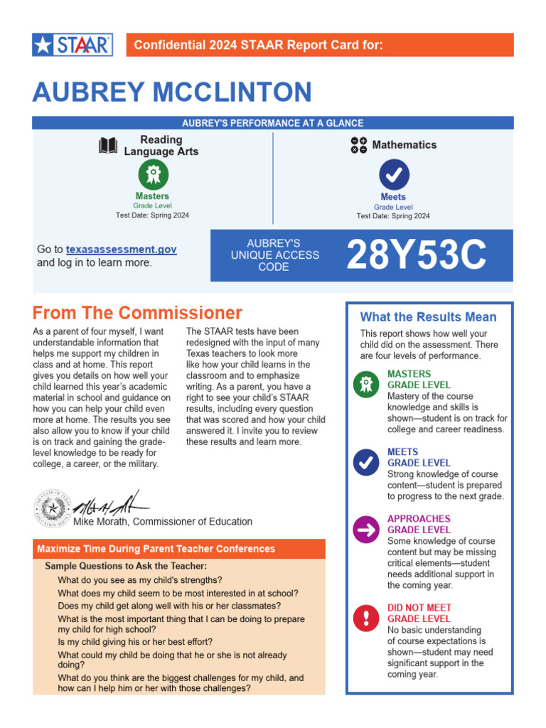 STAAR Grade 6 Reading Language Arts | PDF | Area | Learning