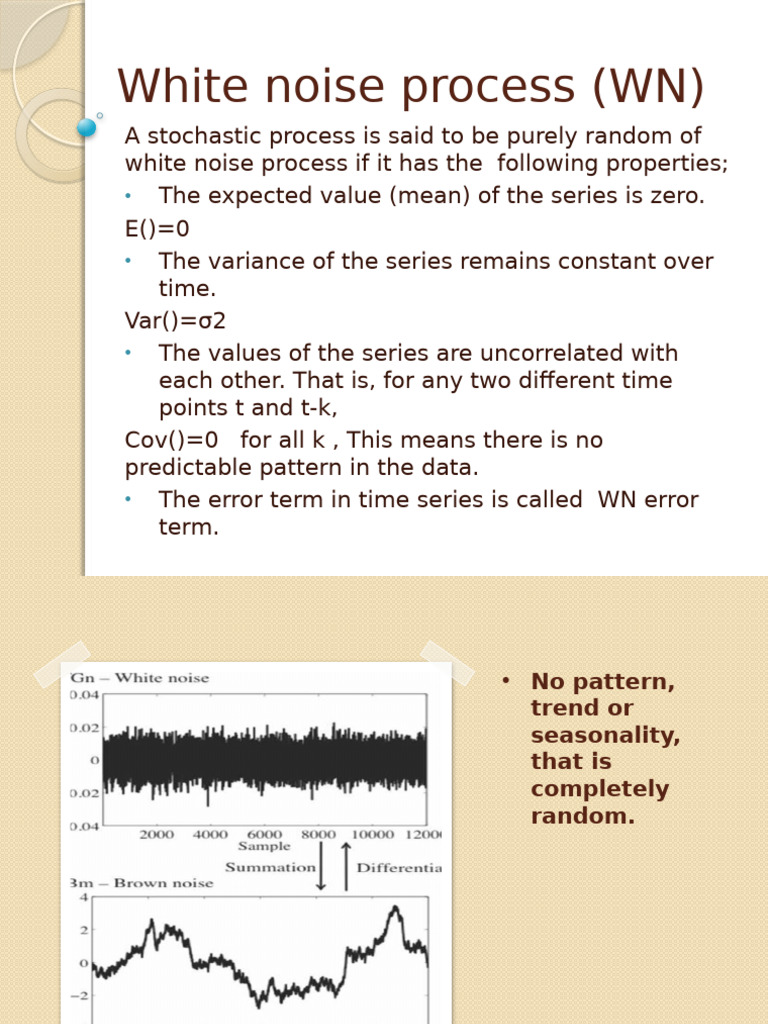 Time Series 3 (WN) | PDF