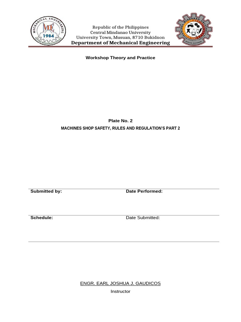 Plate 2 Template | PDF