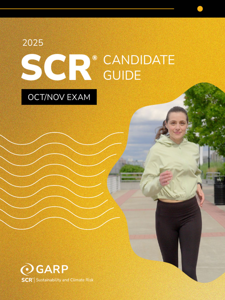 SCR2025-Candidate-Guide | PDF | Sustainability | Risk