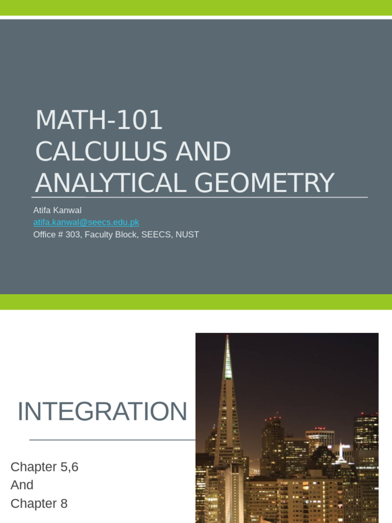 Lec 33 Integration (S25) | PDF | Integral | Function (Mathematics)