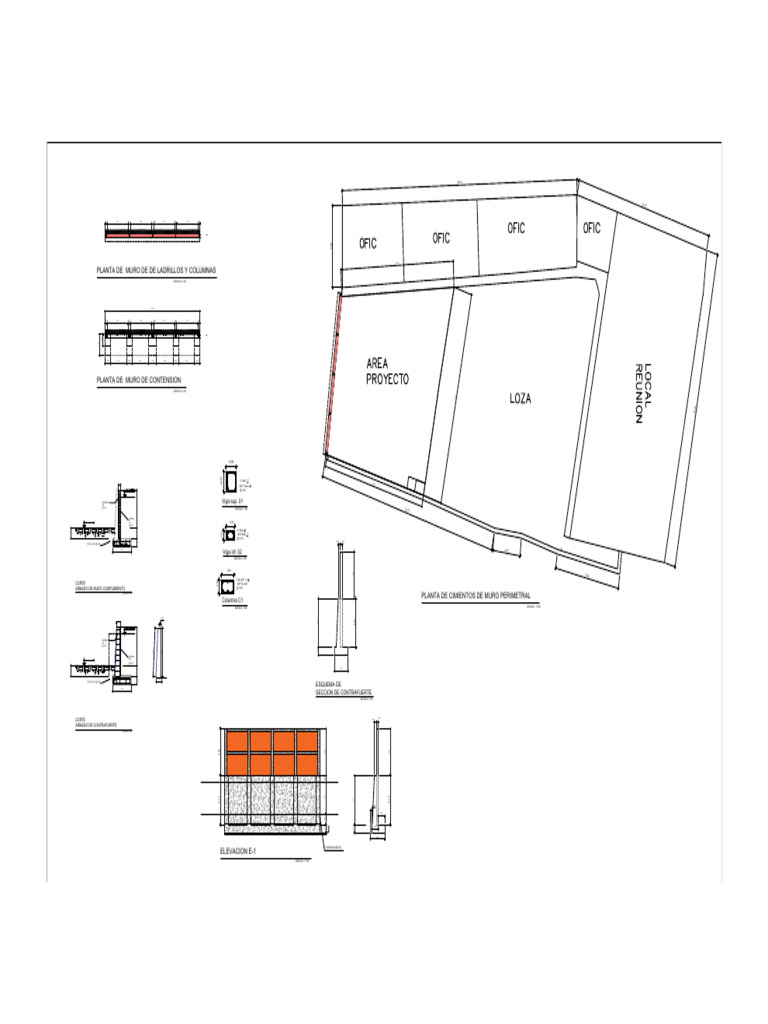 Plano de Muro Estructural | PDF