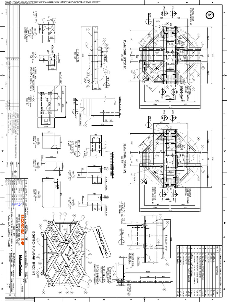 PLANO ESTRUCTURA SPIROK | PDF